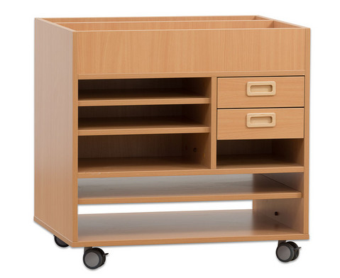 Transport- und Vorbereitungswagen - Schulausstattung