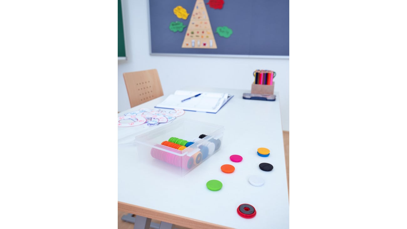 Betzold Magnete, 80 Stück im Set, mehrfarbig - betzold.de