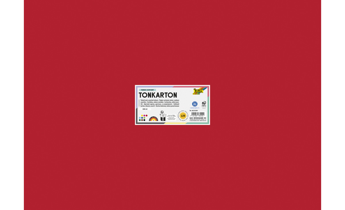 Tonpapier A2 bei BETZOLD | 160 g/m² | 125 bunte Bögen