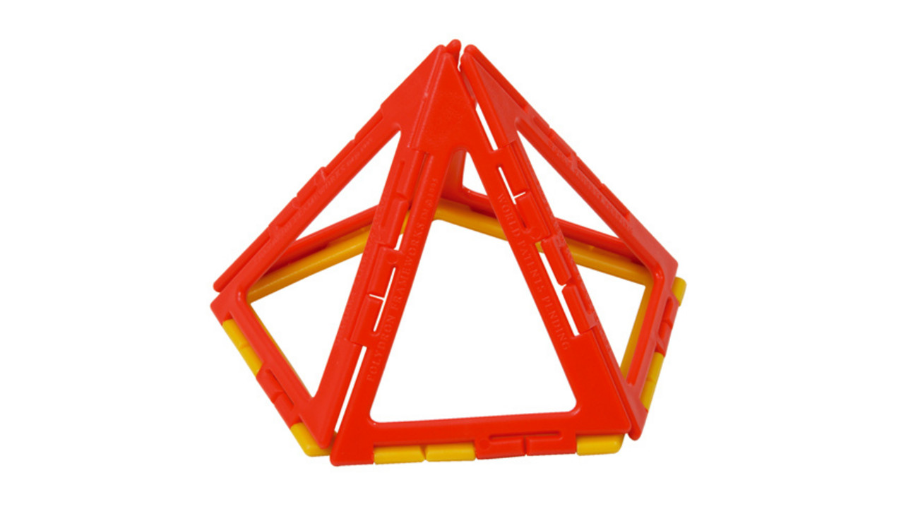 POLYDRON Prismen - und Pyramiden-Set, Kantenmodelle - betzold.de