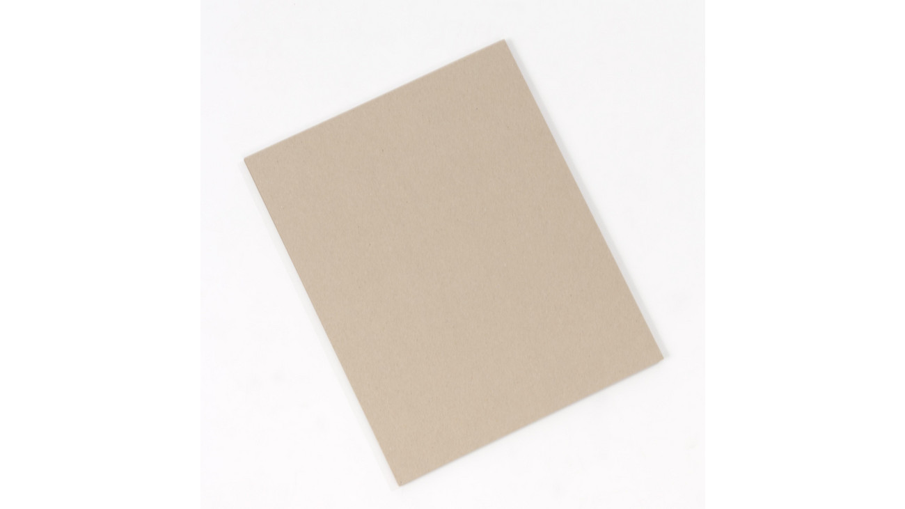 Graupappe, 2,5 mm, 40 x 50cm, 5 Bogen - betzold.de