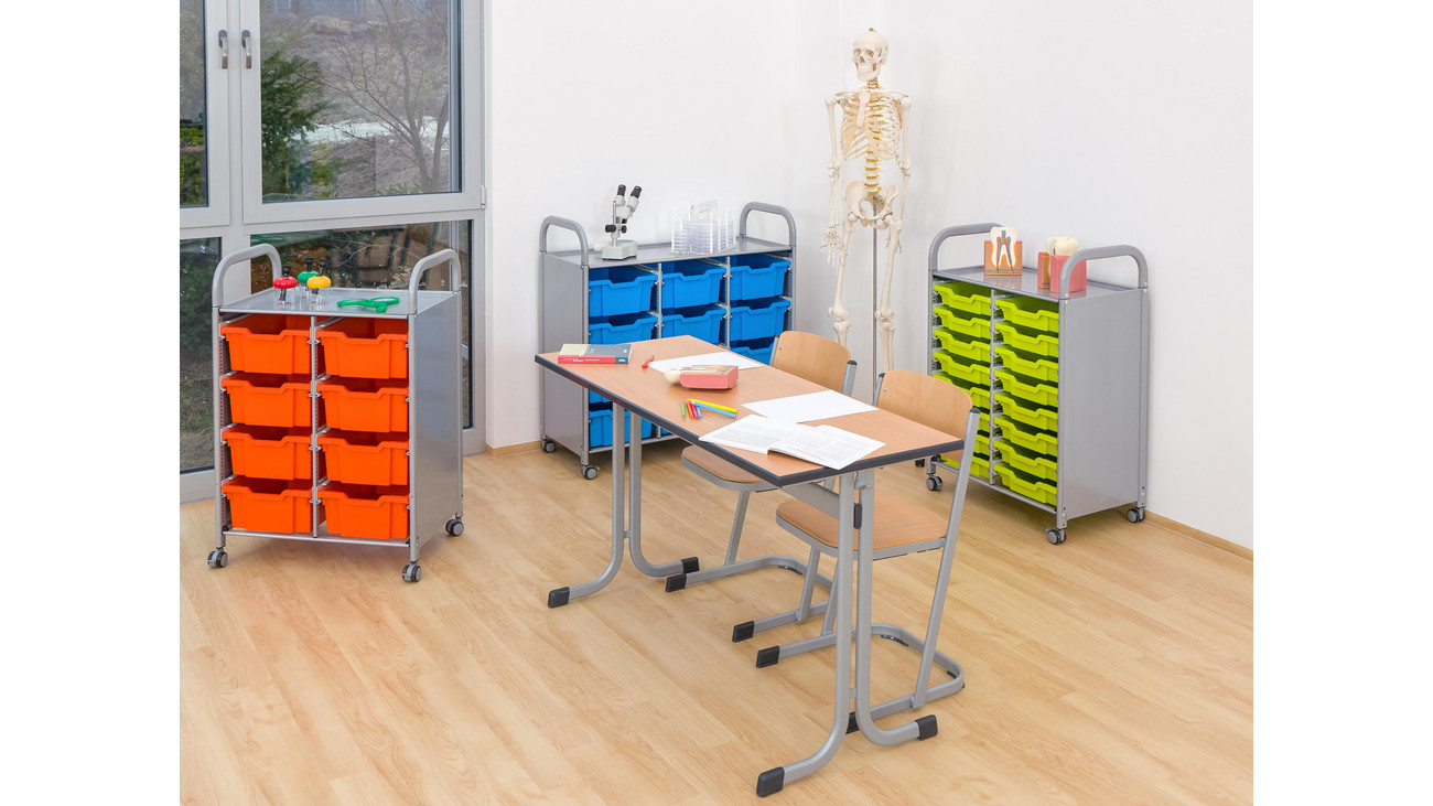 Betzold Regal Callero mit Ablage, 12 große Boxen - betzold.de