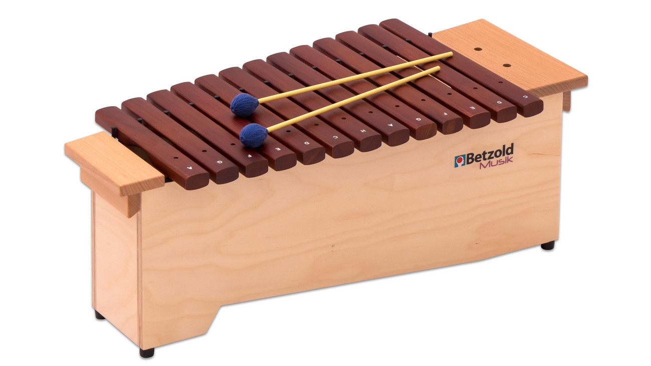 Alt-Xylophon - voller Klang durch Hartholzstäbe | BETZOLD