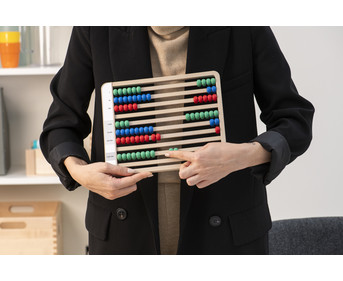 Betzold Großer Montessori-Rechenrahmen, Zahlenraum bis 1 Million ...