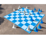 Großes Outdoor Schach-Spiel | 1,58 x 1,58 m | BETZOLD
