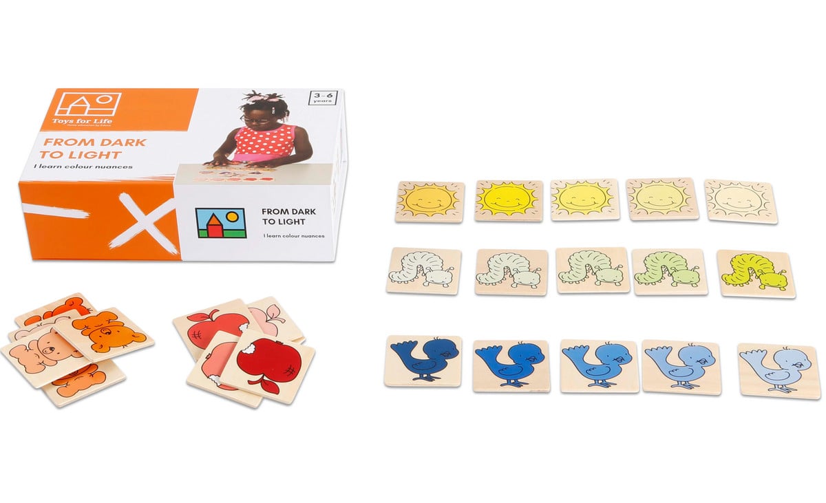 Von dunkel nach hell Farben erkennen | betzold.de