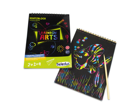 beleduc Kratzblock, DIN A5, 6 Stück - betzold.de