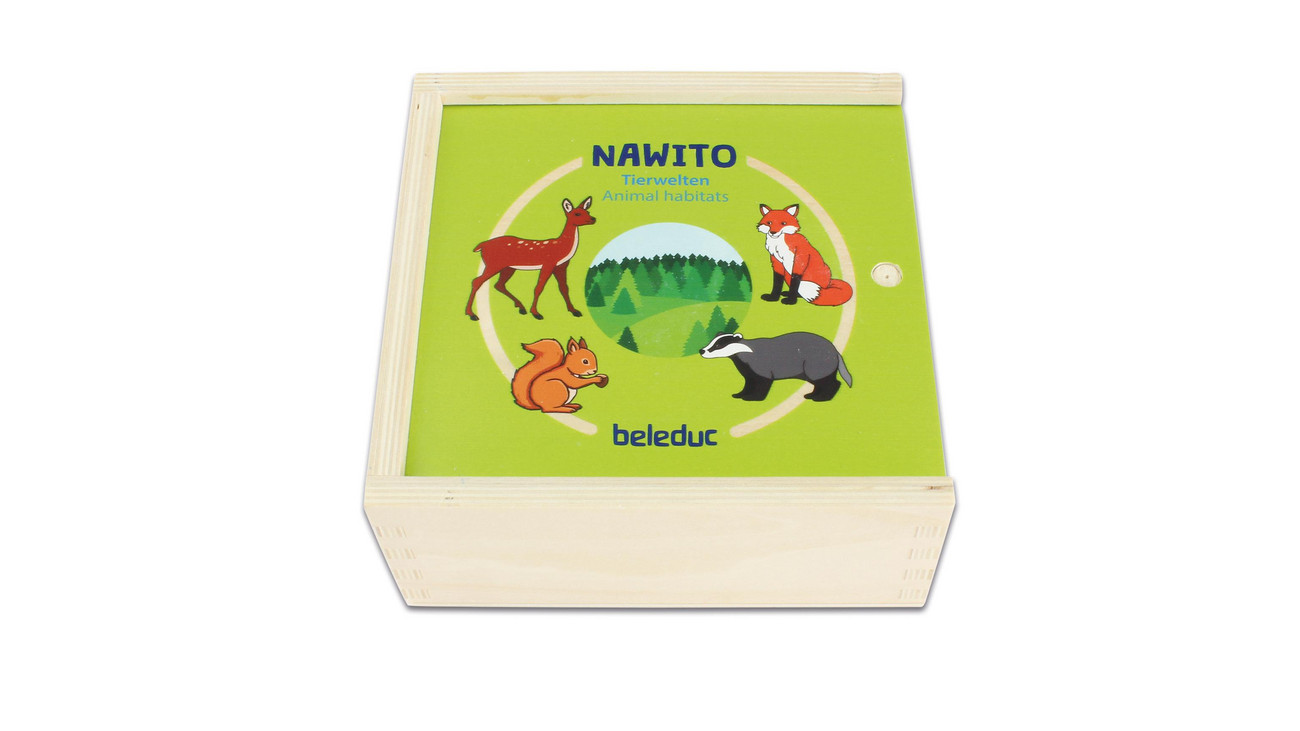 beleduc NAWITO Puzzle „Tierwelten" - betzold.de