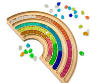 Legebrett Regenbogen, aus Holz - betzold.de