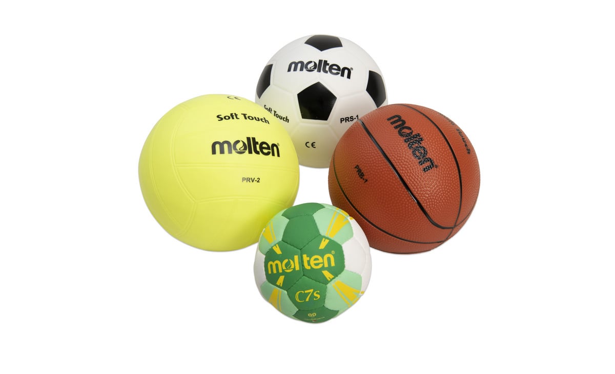 molten Soft-Touch-Ball, 4er-Set | betzold.de