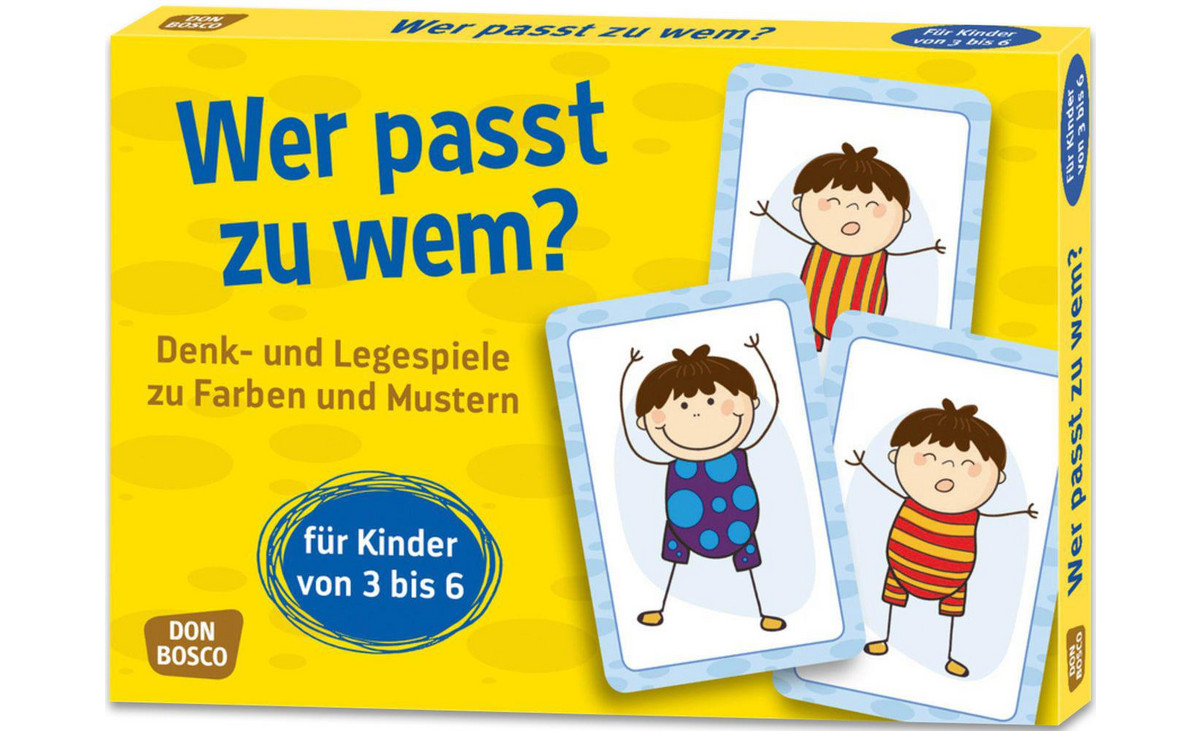 Denk- und Legespiel „Wer passt zu wem?“ | betzold.de