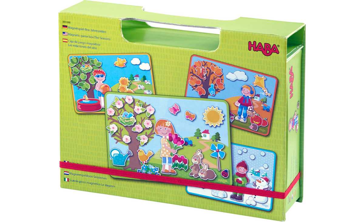 HABA Magnetspiel-Box „Jahreszeiten“ | betzold.de