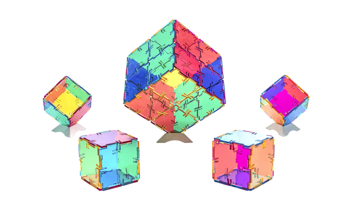 POLYDRON Crystal Polydron CMY Set | betzold.de