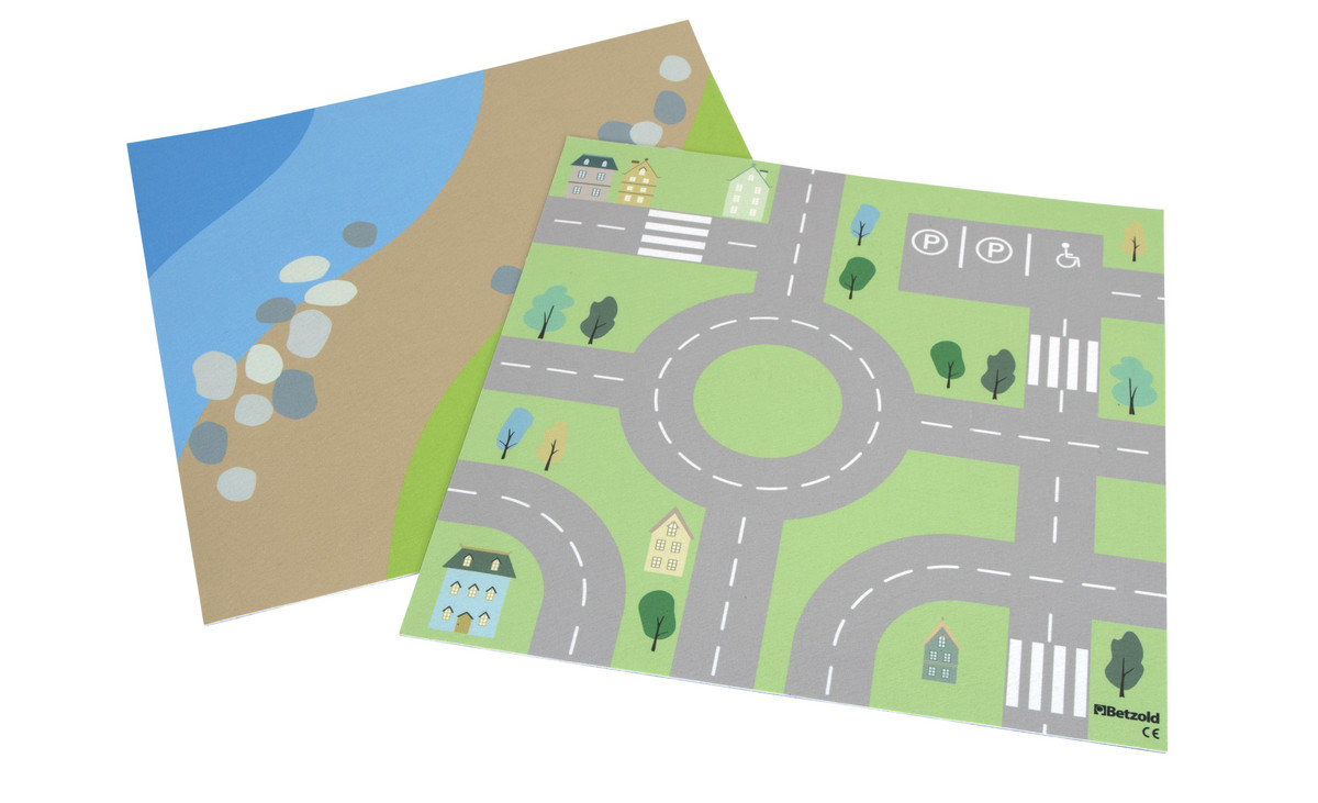 Betzold Teppiche für Bodenspieltisch, 2er-Set | betzold.de