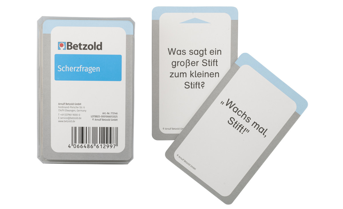 Betzold Scherzfragen - Karten für den Magischen Zylinder | betzold.de