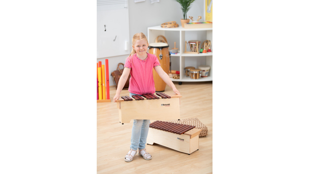 Alt-Xylophon - voller Klang durch Hartholzstäbe | BETZOLD