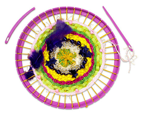 Rundwebrahmen von BETZOLD - Ø 21 cm mit 2 Webnadeln