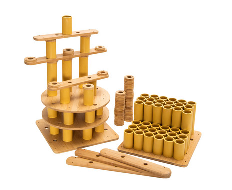 Eco Konstruktions-Baukasten-Set, 120-teilig | betzold.de